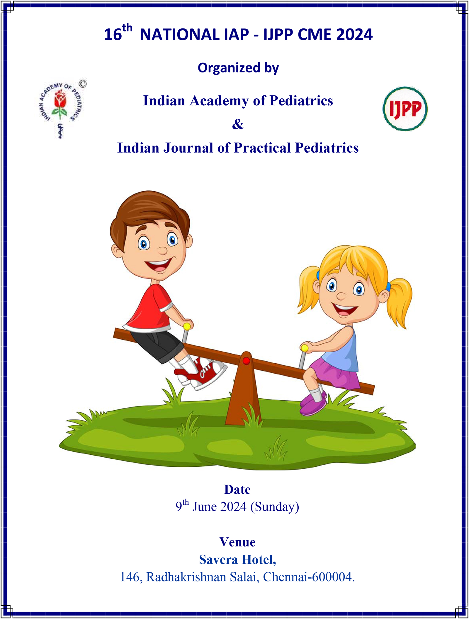 Indian Journal of Practical Pediatrics, Chennai